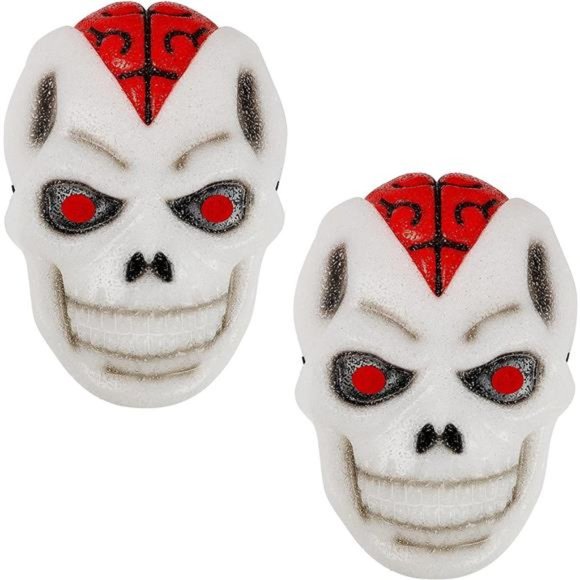 Holiday | 2 Pack Halloween Porch Light Covers Decorative Skeleton Skull ...